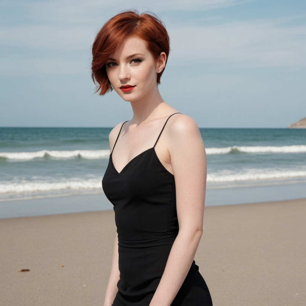 بنت بيضاء البشرة شعرها احمر - بيكاسو الخليج | Gulf Picasso