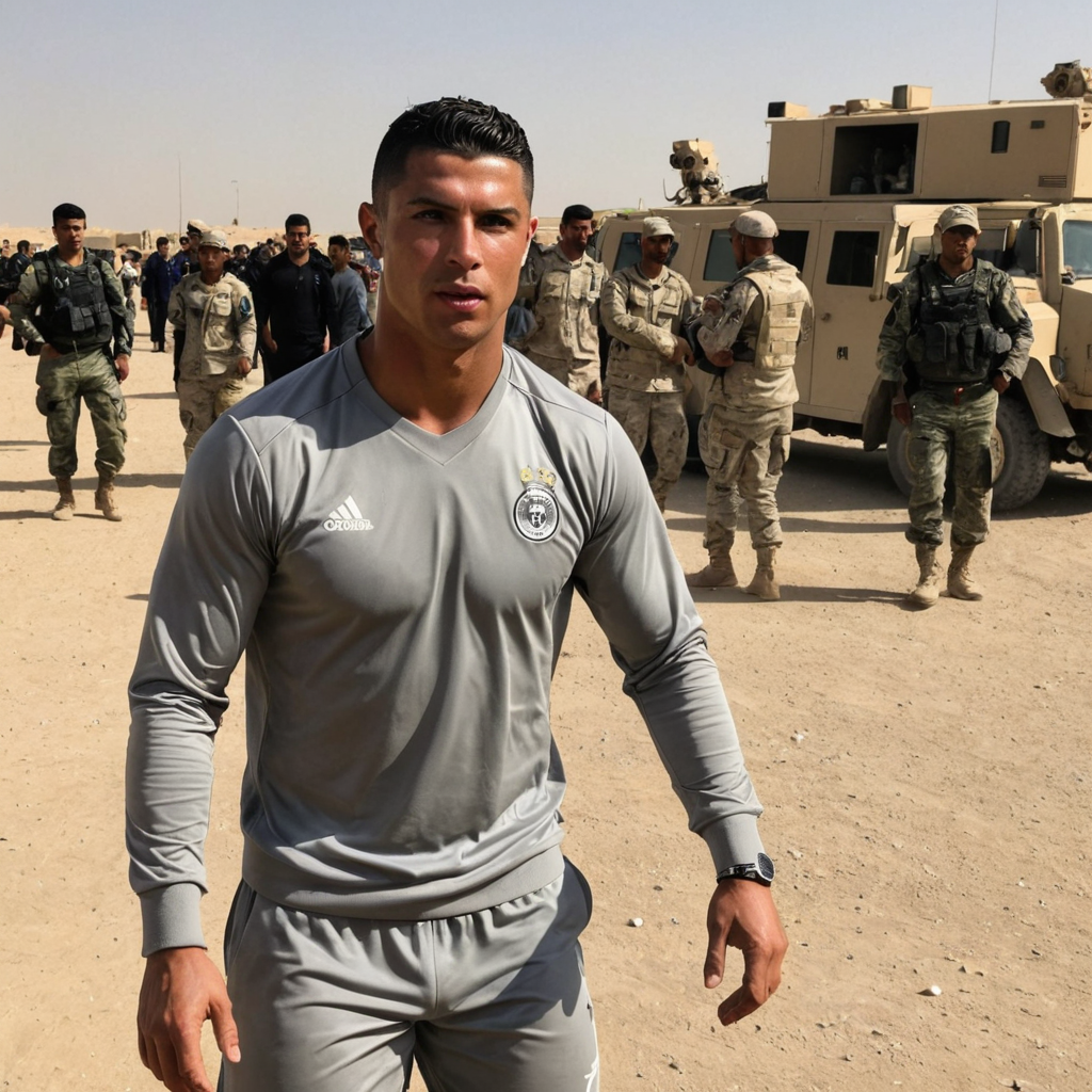 رونالدو فيالعراق - بيكاسو الخليج | Gulf Picasso