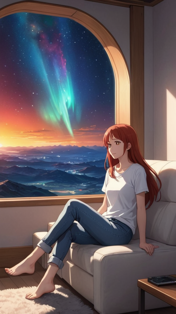 2D, Anime style. Interdimensional space - Gulf Picasso | بيكاسو الخليج