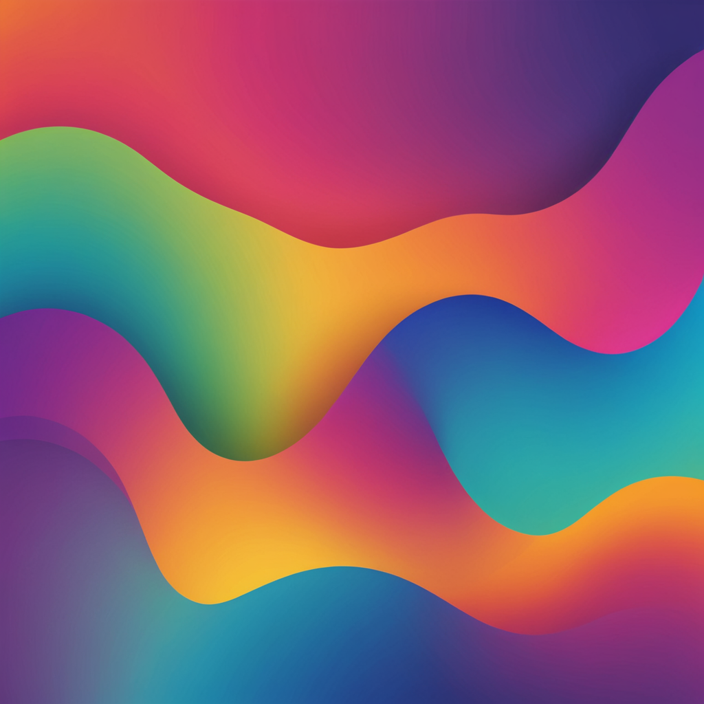 Gradient colour Background - Gulf Picasso | بيكاسو الخليج