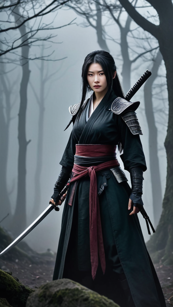 Description: Voidblade Katana, Mysterious Shadow - Gulf Picasso | بيكاسو الخليج