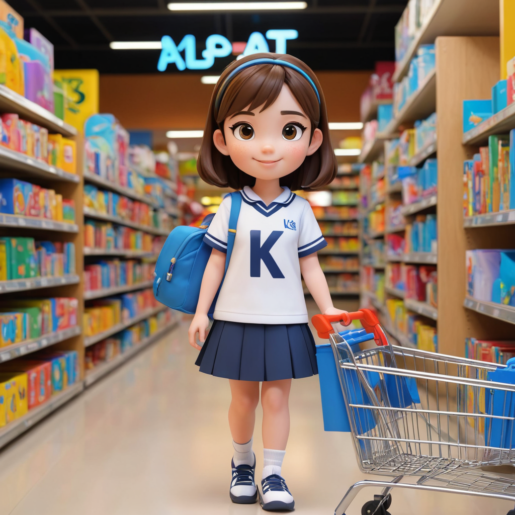 بنت شخصية كرتونية ثري - بيكاسو الخليج | Gulf Picasso