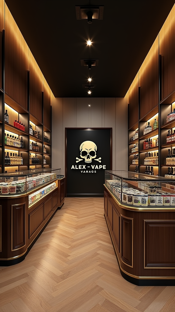 ## تصميم متجر "Alex-Vape" #### **الطابع - بيكاسو الخليج | Gulf Picasso