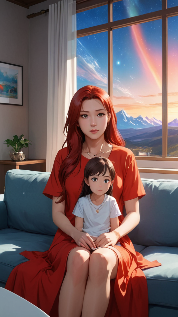 2D anime. Interdimensional space environment - Gulf Picasso | بيكاسو الخليج