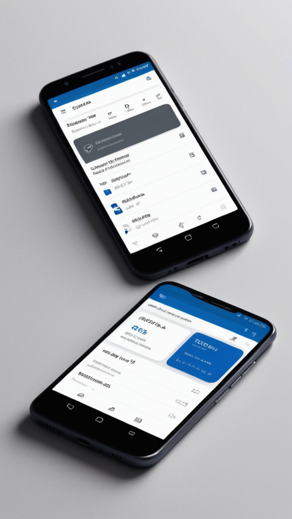 A sleek, modern Android mobile - Gulf Picasso | بيكاسو الخليج