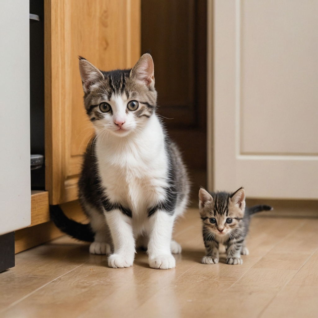 Kitty caught the kitten in - Gulf Picasso | بيكاسو الخليج