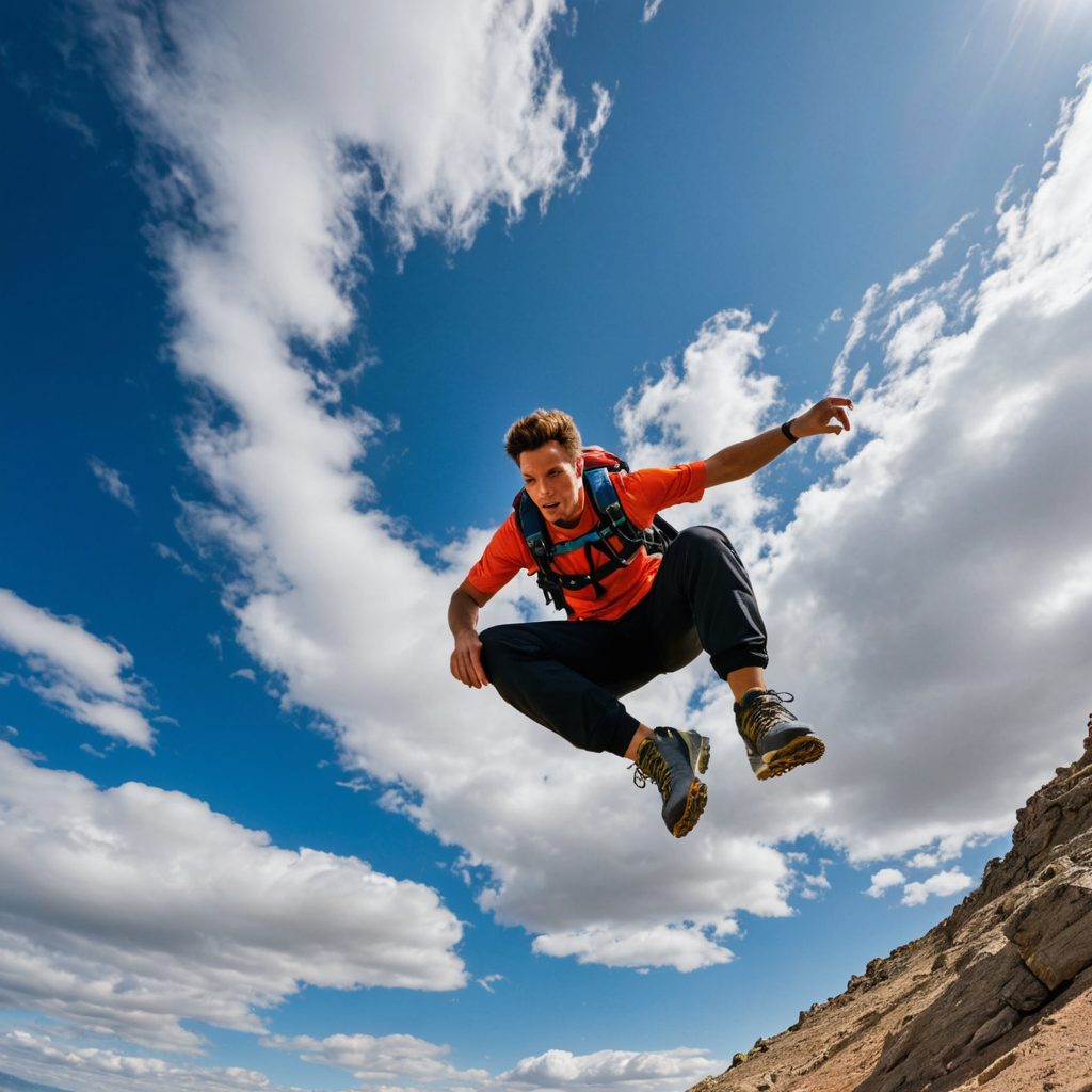 Extreme sports action shot, wide-angle - Gulf Picasso | بيكاسو الخليج