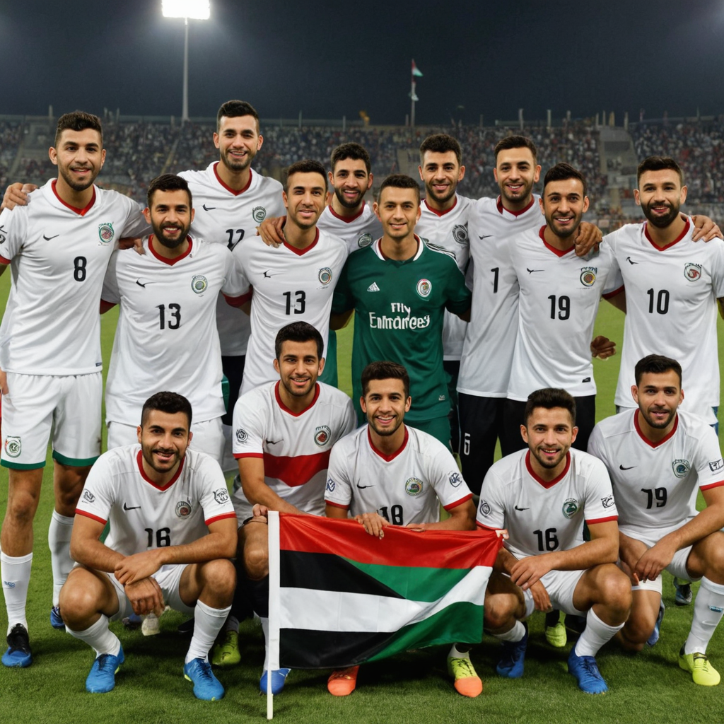 صورة لي فريق فلسطين - بيكاسو الخليج | Gulf Picasso