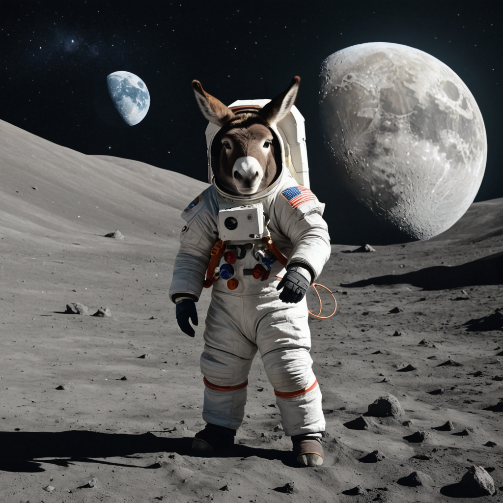 ارسم لي حمار واقف ويرتدي - بيكاسو الخليج | Gulf Picasso