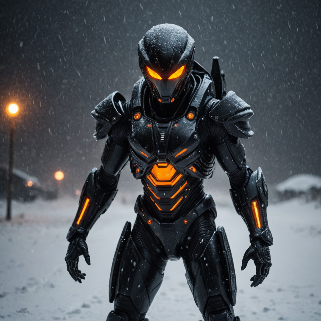 A alien soldier monster , - Gulf Picasso | بيكاسو الخليج