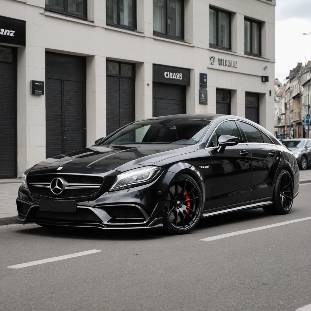 سيارة cls w218 مع bodykit - بيكاسو الخليج | Gulf Picasso