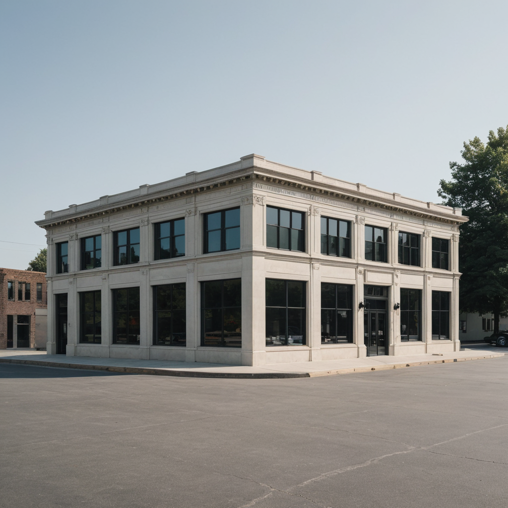 مبنى تجاري من طابق وبه - بيكاسو الخليج | Gulf Picasso