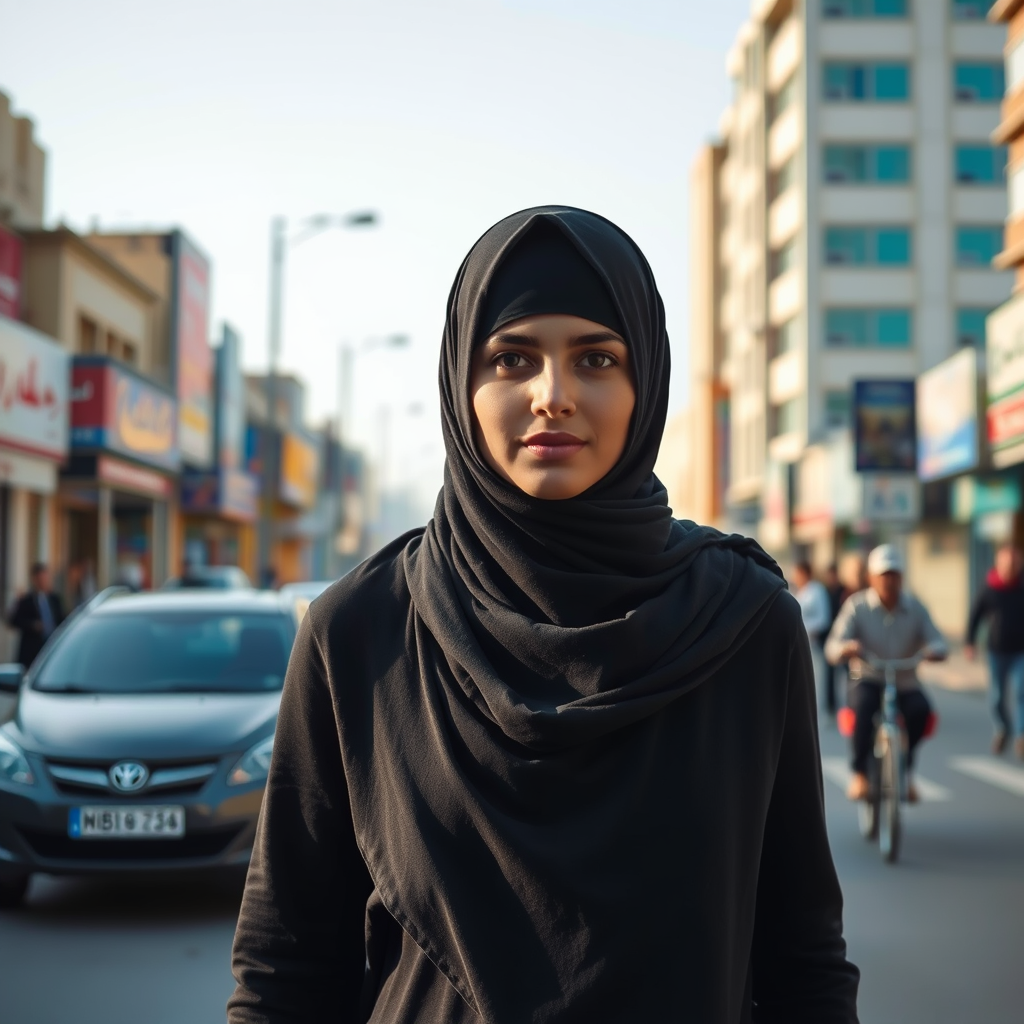 انشاء صورة لبنت عادية محجبة - بيكاسو الخليج | Gulf Picasso