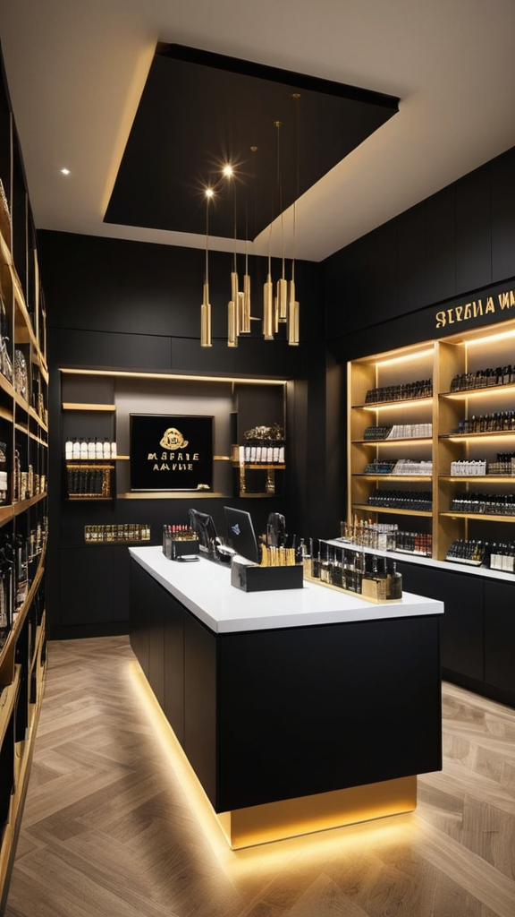 تصميم متجر "Alex-Vape" #### **الطابع - بيكاسو الخليج | Gulf Picasso